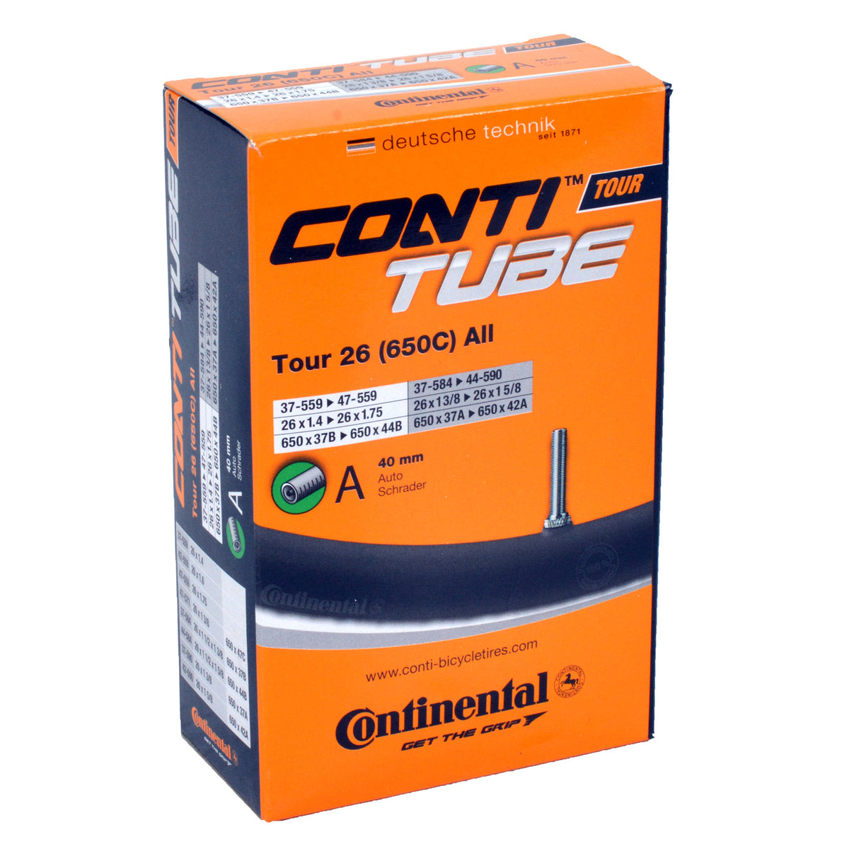 Zračnica Continental Tour 26" (avto ventil) – Koloset